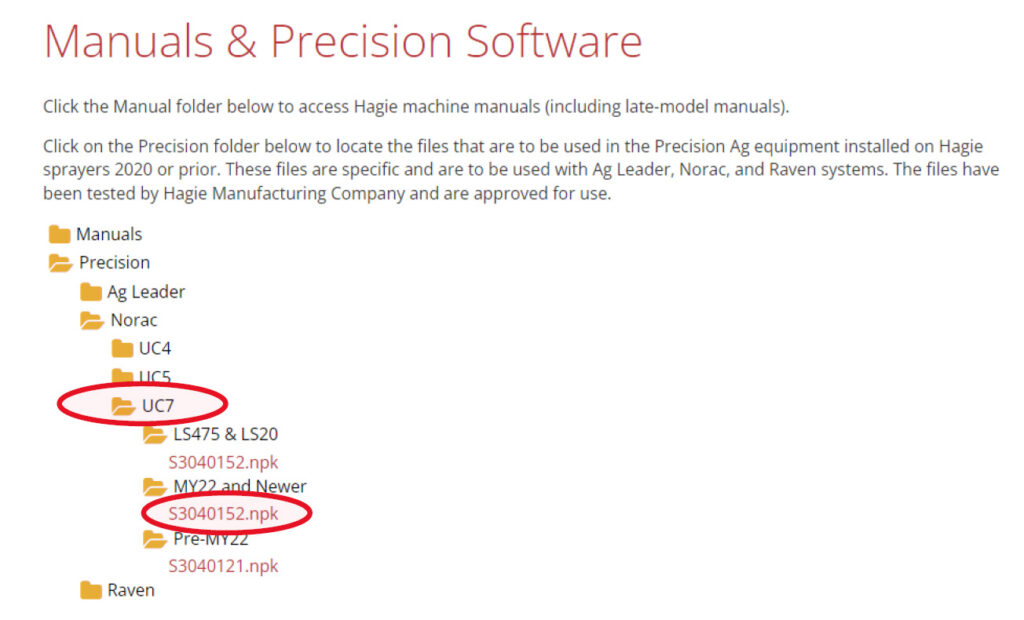 How to Update Firmware - Hagie Manufacturing